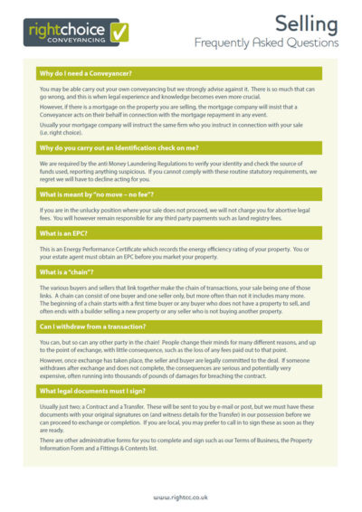 Downloads – Right Choice Conveyancing