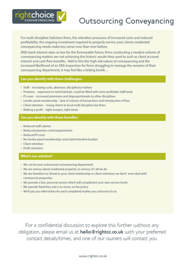 Downloads – Right Choice Conveyancing