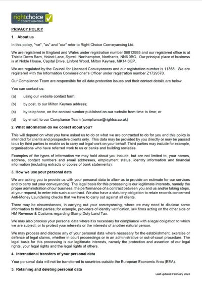 Downloads – Right Choice Conveyancing